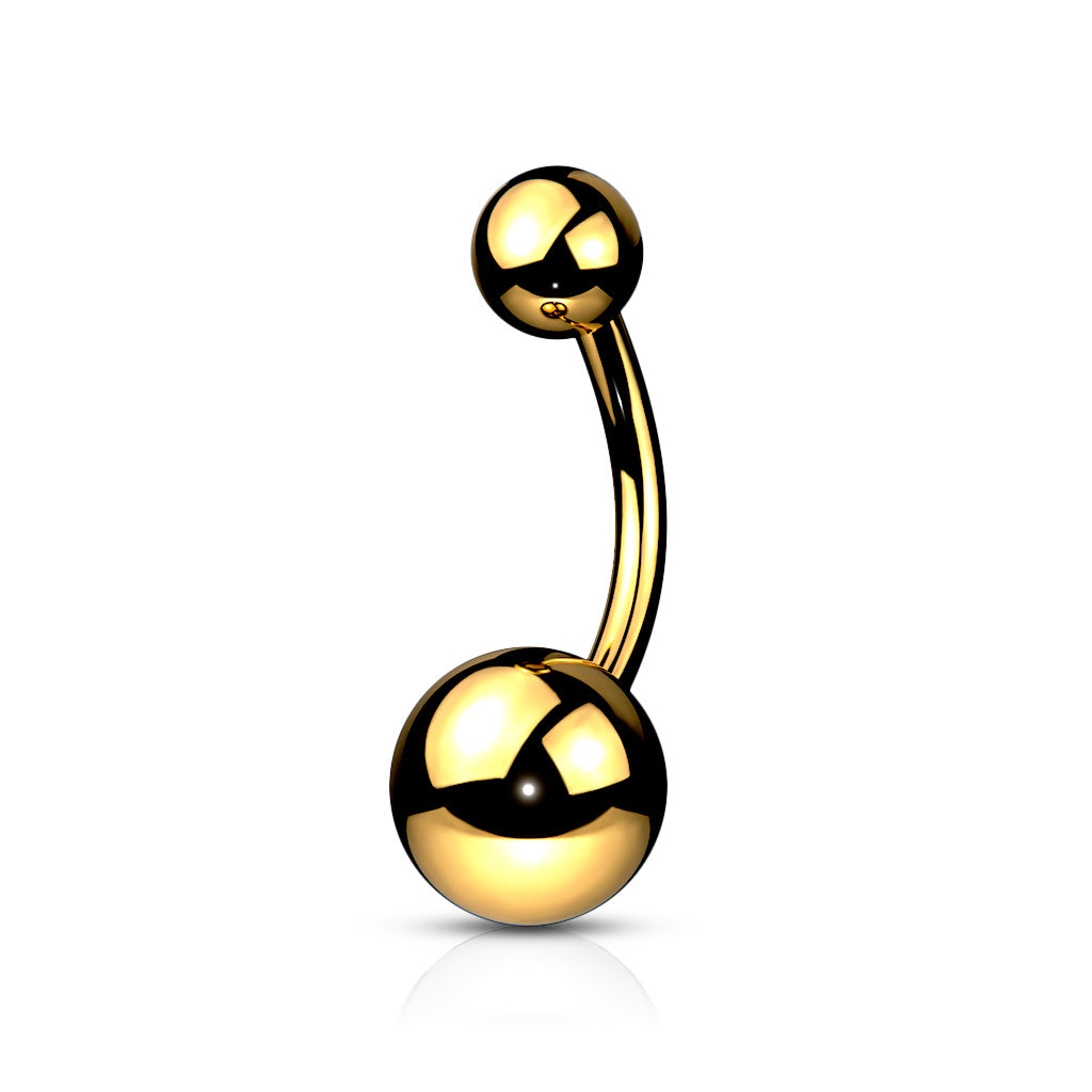 Jane Navel Barbell – Groovy Peach Piercing Co