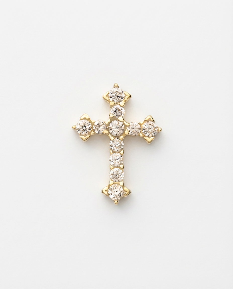 Say Grace Flatback – Groovy Peach Piercing Co